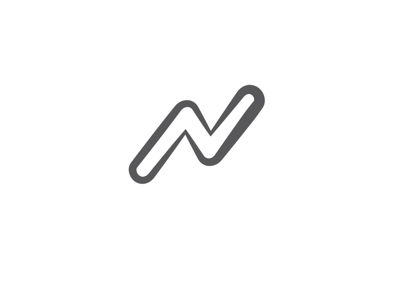 N Monogram, one color by Marc Stress on Dribbble
