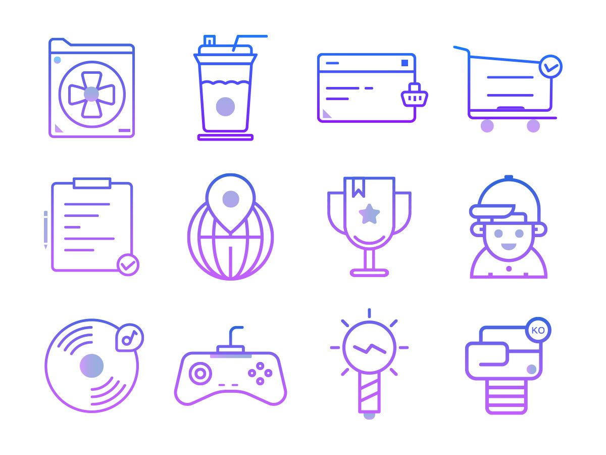 ICON by Allen_Cai on Dribbble