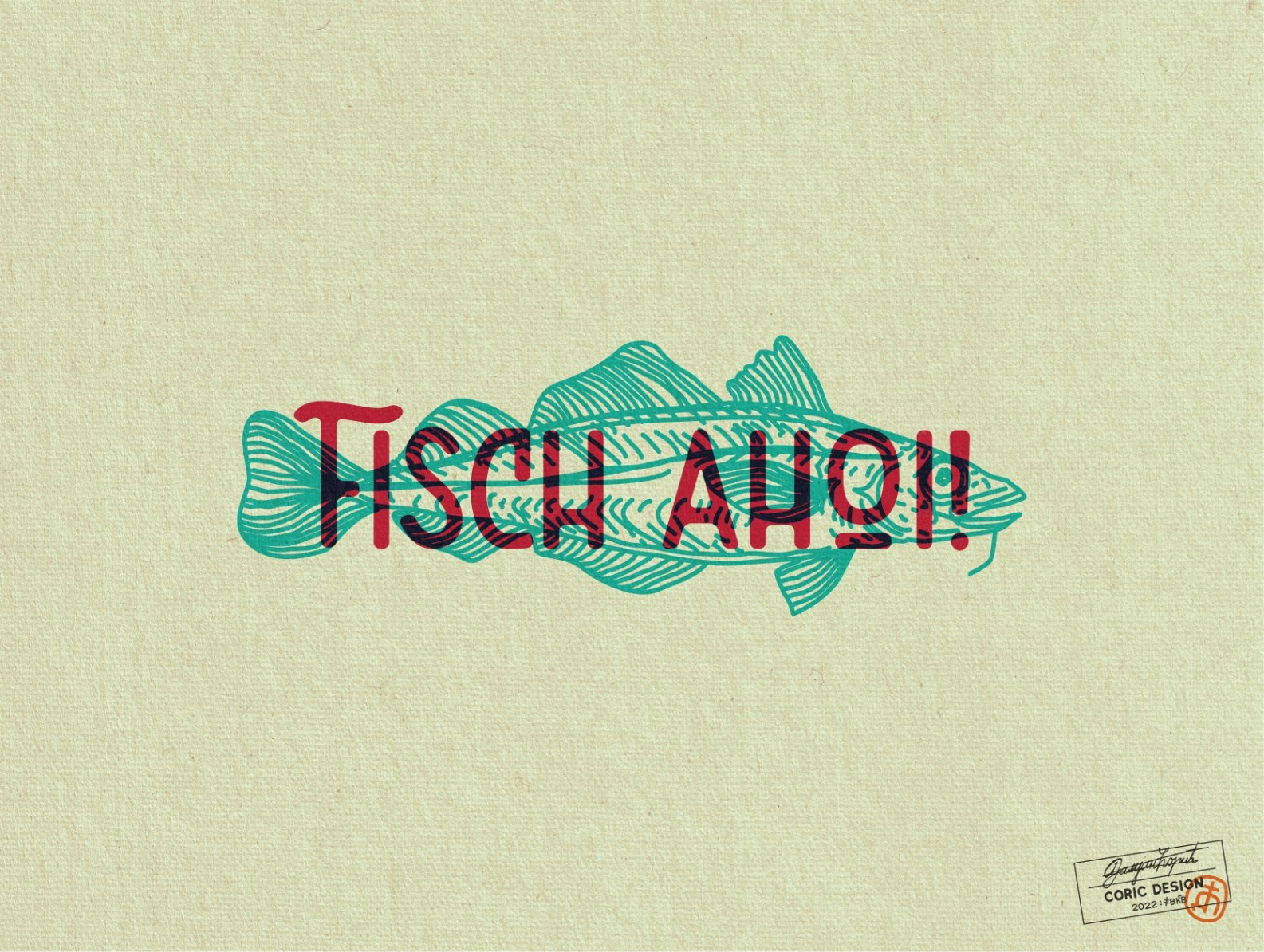 Logo Design for Fisch Ahoi by Coric Design on Dribbble