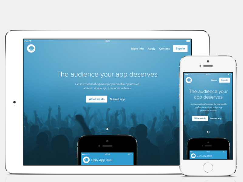 App Promotion by Carl Spencer on Dribbble