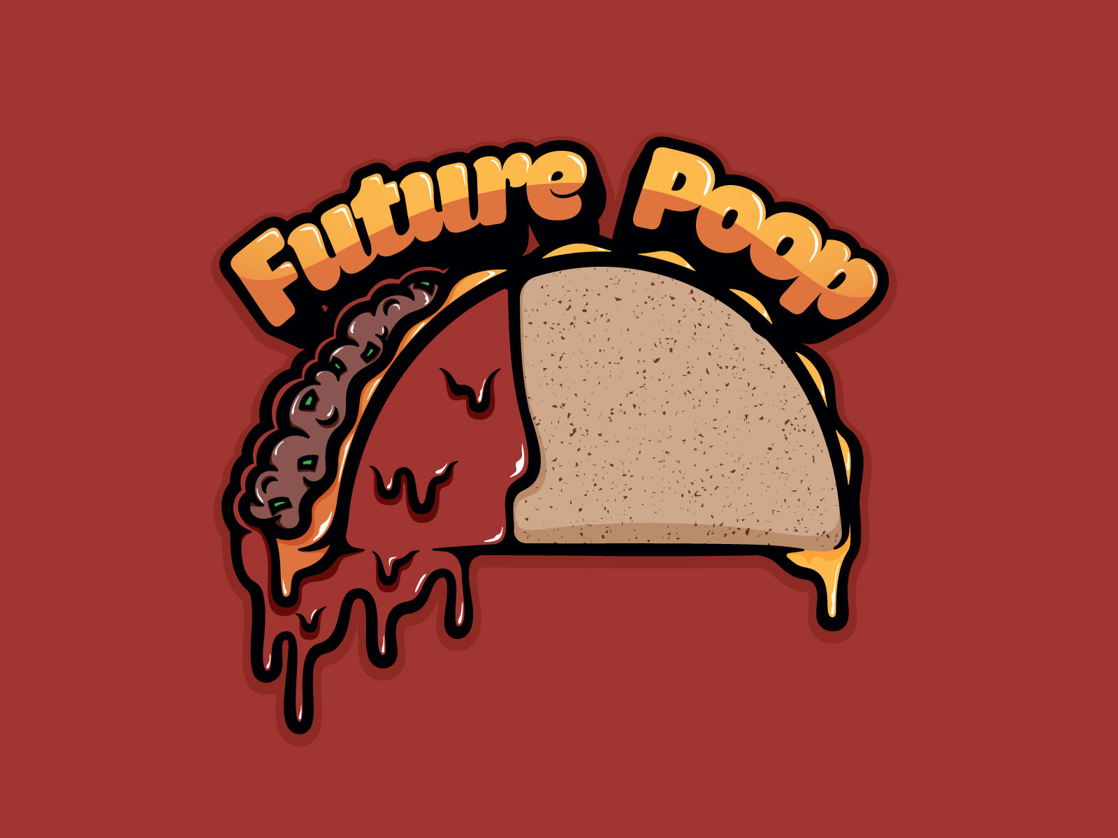 Future Poop: Taco by Ryan Holt on Dribbble