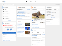 myLU Student Dashboard - Desktop by Aric Burkert on Dribbble