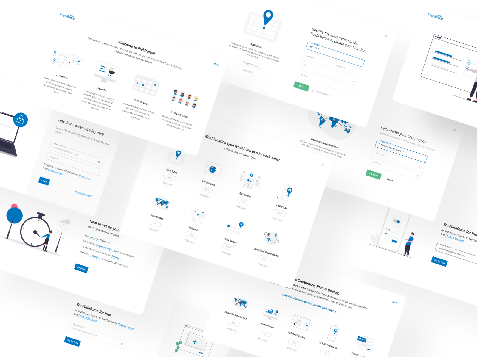 Quickstart Guide UI Design by Zulqurnain on Dribbble