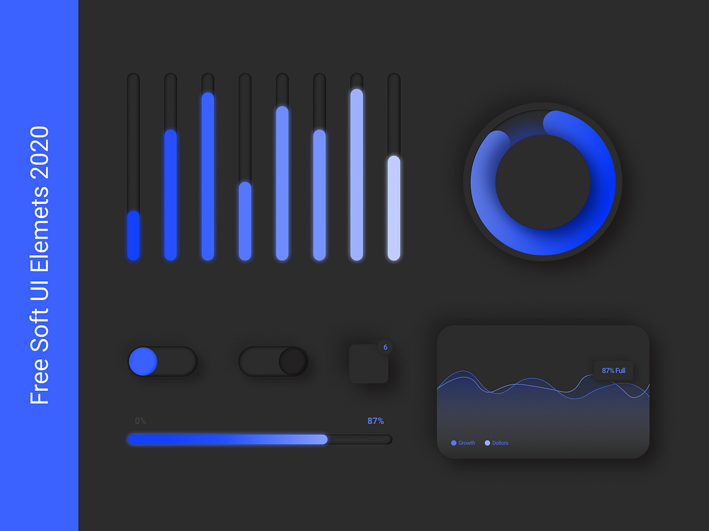 Free UI Neumorphism&Skeumorphism Designs by Zulqurnain Haider on Dribbble