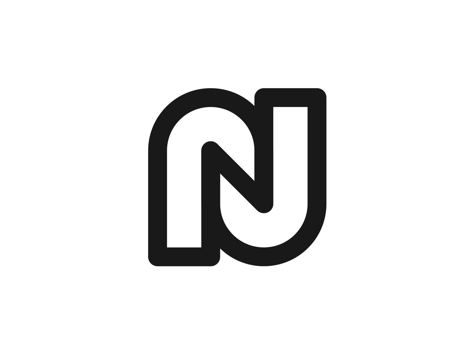 N mark by Jemka Gasanov on Dribbble
