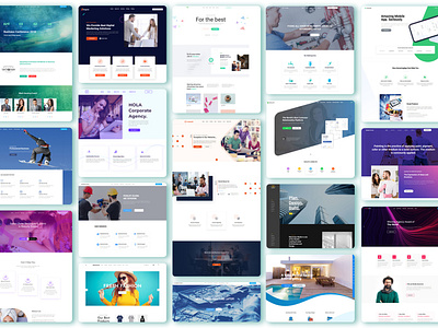 Header Section by BdThemes on Dribbble