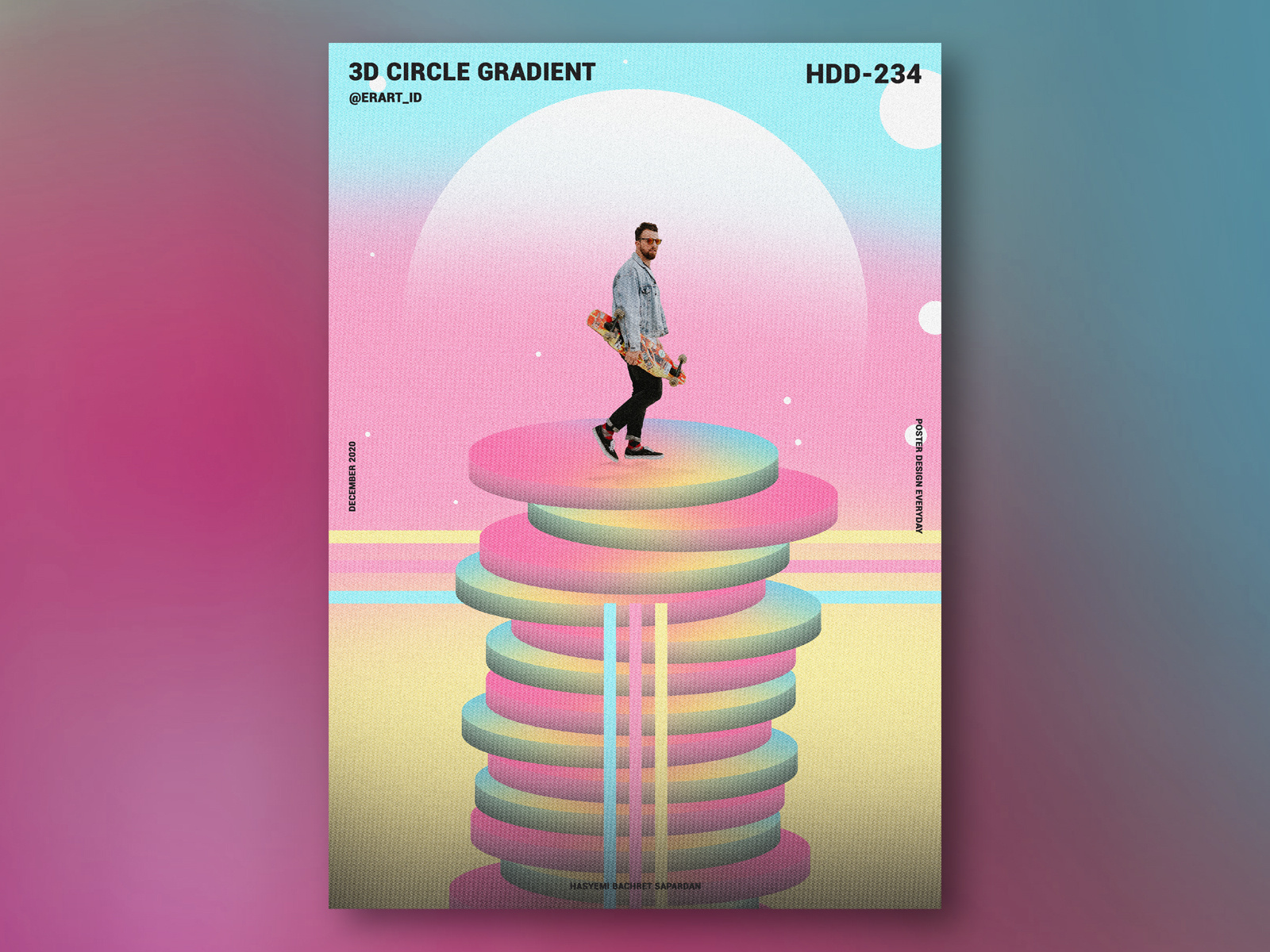3D Circle Gradient By ER Art On Dribbble 3d-circle-gradient-by-er-art-on-dribbble
