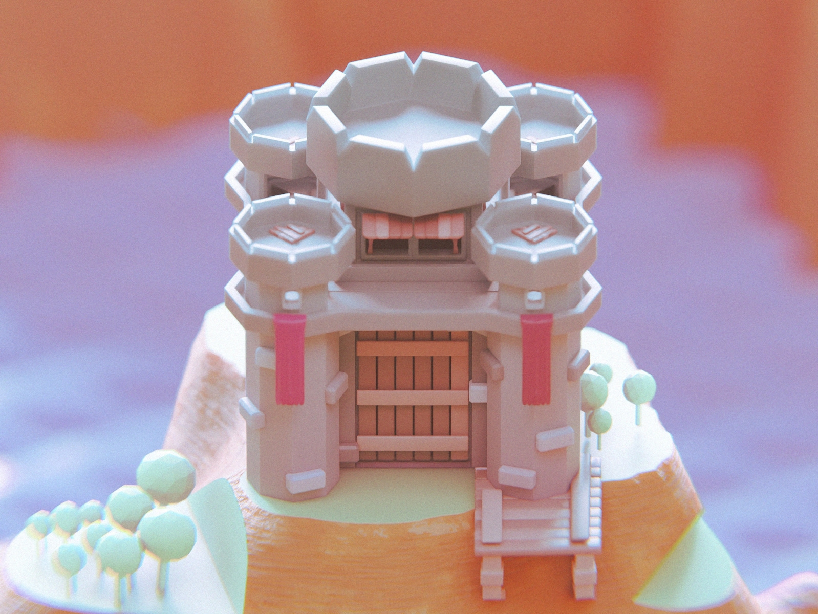 Toy Castle by Destoche on Dribbble