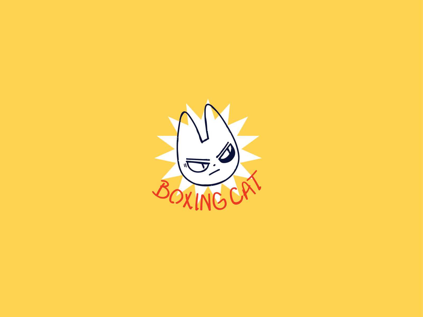 Boxing Cat Brewing Logo by Amanda Green on Dribbble