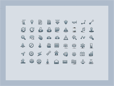 Sidebar icons by Max Steenbergen on Dribbble