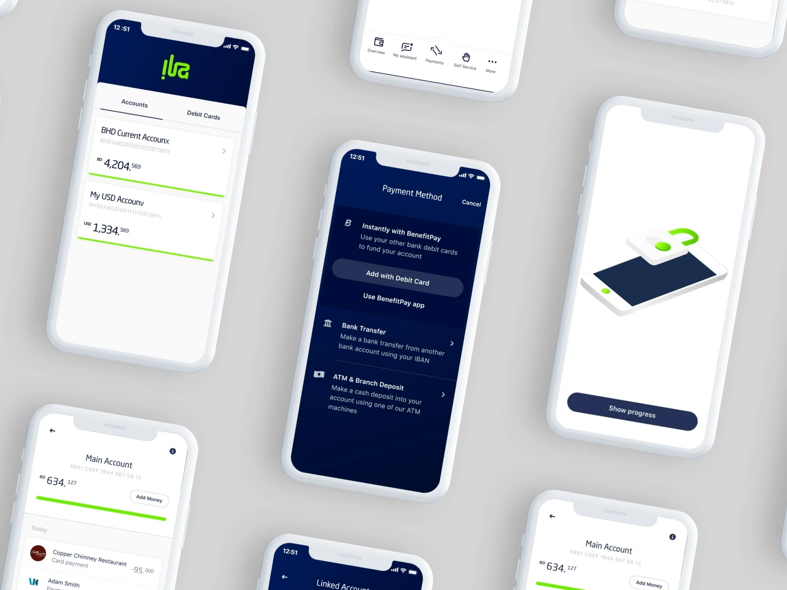 App design for ila bank by Mobiquity Design on Dribbble