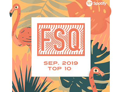 FSQ September 2019 Chart Illustration by Joshua Benedikt on Dribbble