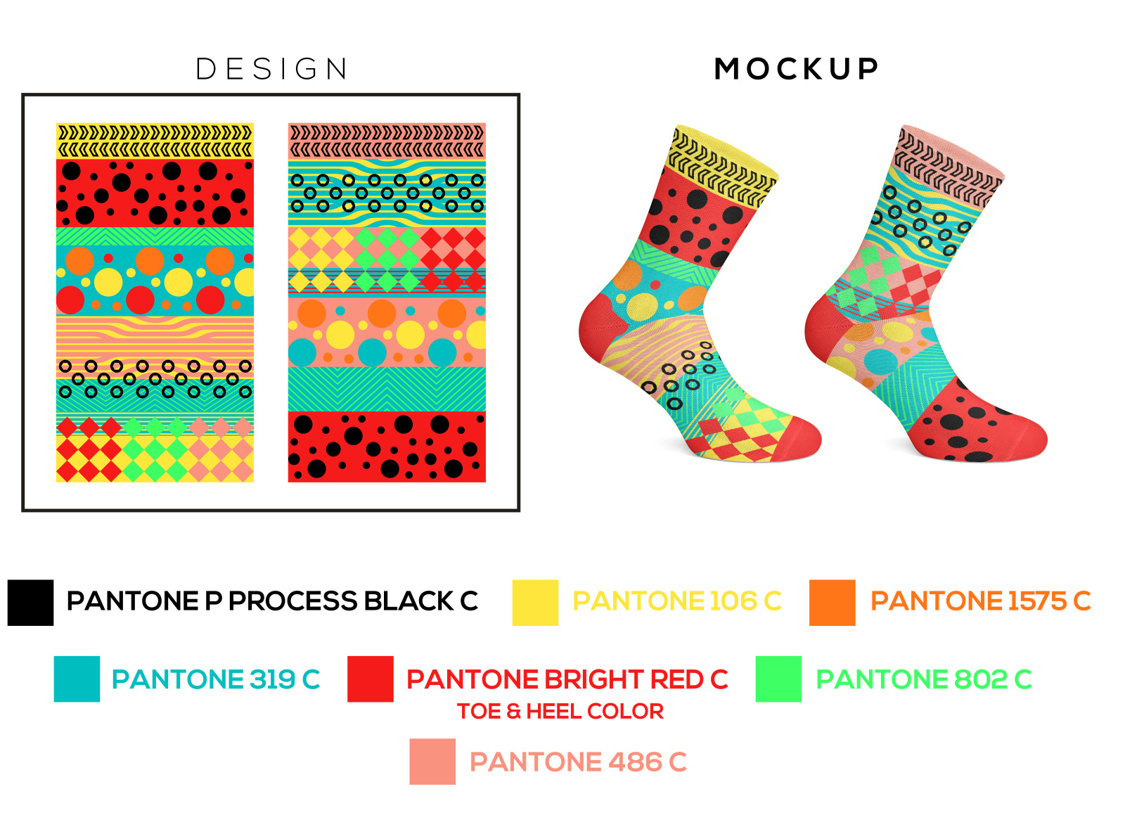 Sock Design by Ozan Dogan on Dribbble