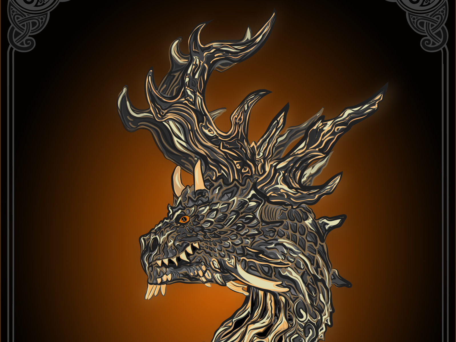 Dragon by Таня Чернова on Dribbble