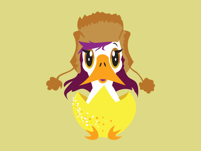 Silly Goose Vector by Bad Bob on Dribbble