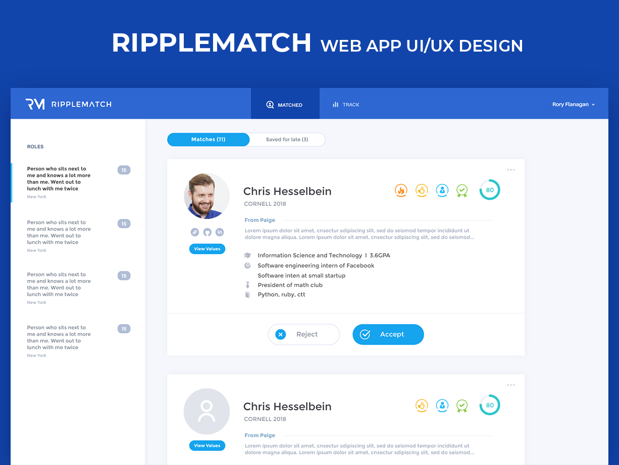 Dribbble - ripplematch_app_title.png by Alexander Keith