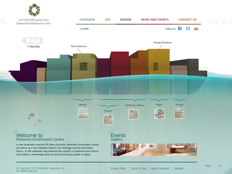 Cultural Center by Johnny Huntington on Dribbble