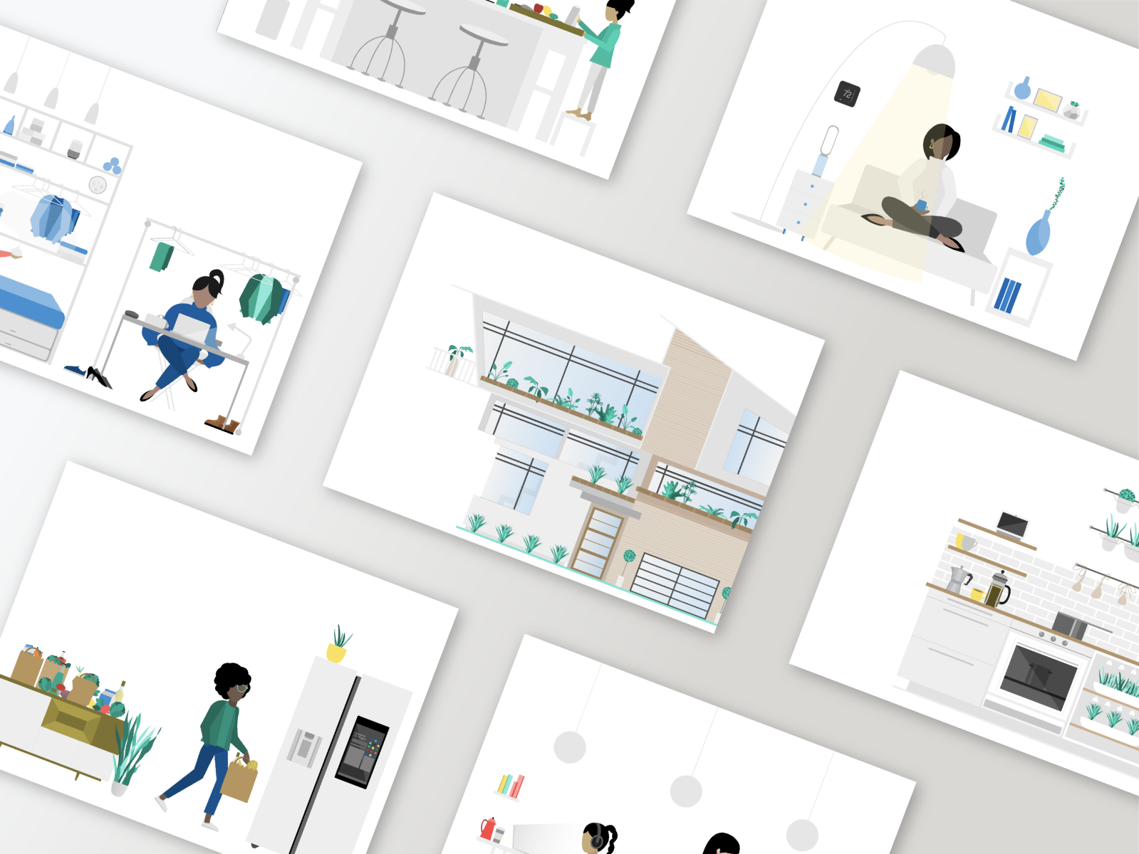 Connected's Smart Home Report Illustrations | House & Home by Katie ...