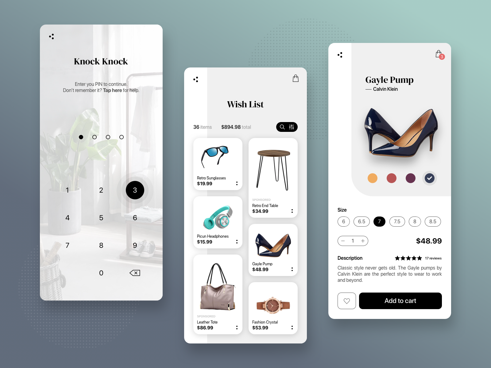 Wishlist by Steven on Dribbble