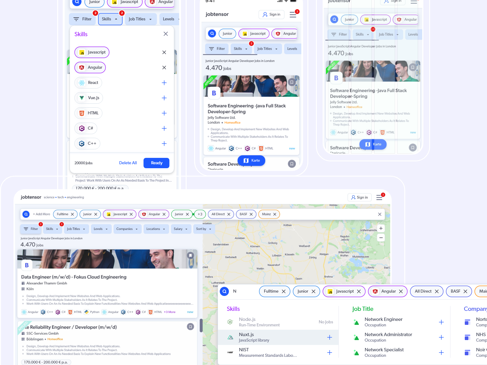 Job Board Result Page Design by Alanity on Dribbble