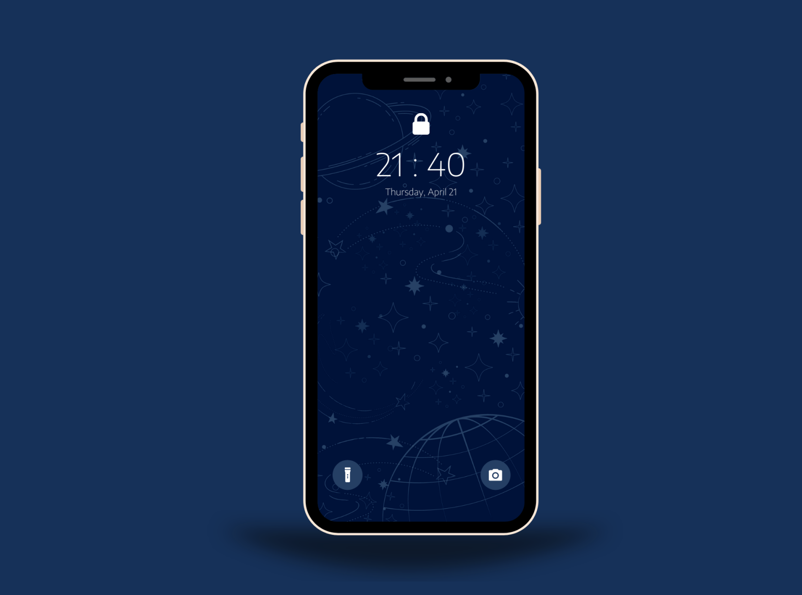 Dribbble - Mockup Phone Lock Screen.png by Ruri Wijaya