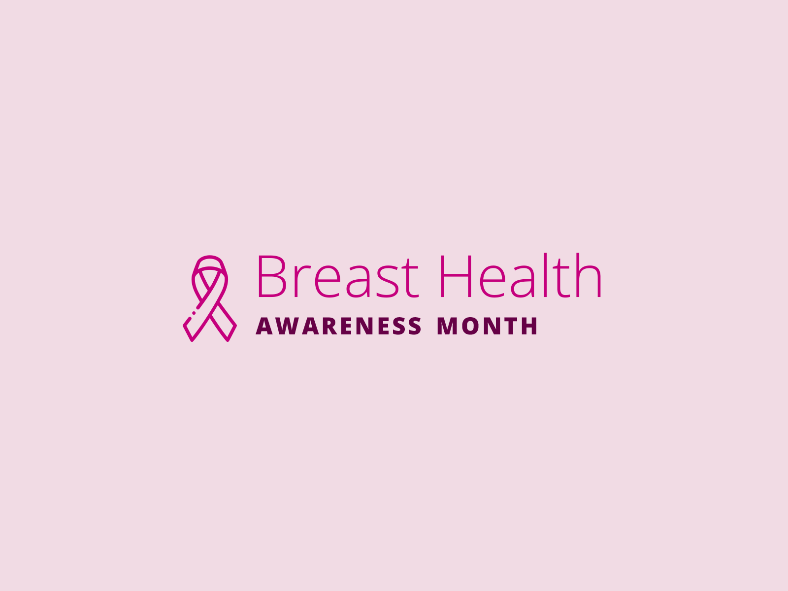 Breast Health Awareness Mark by Becky Kinkead on Dribbble