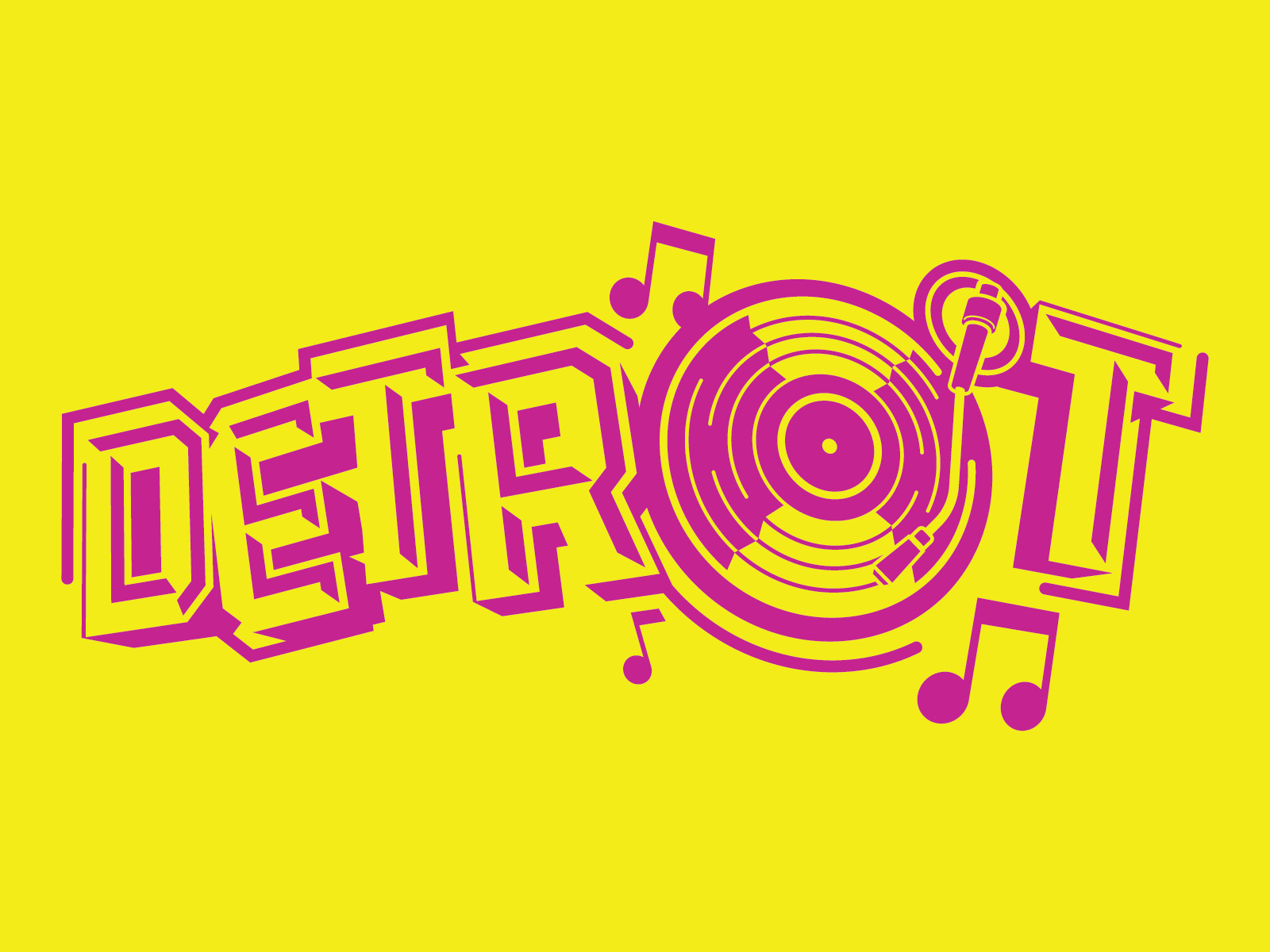 DETROIT by Adam Flor on Dribbble