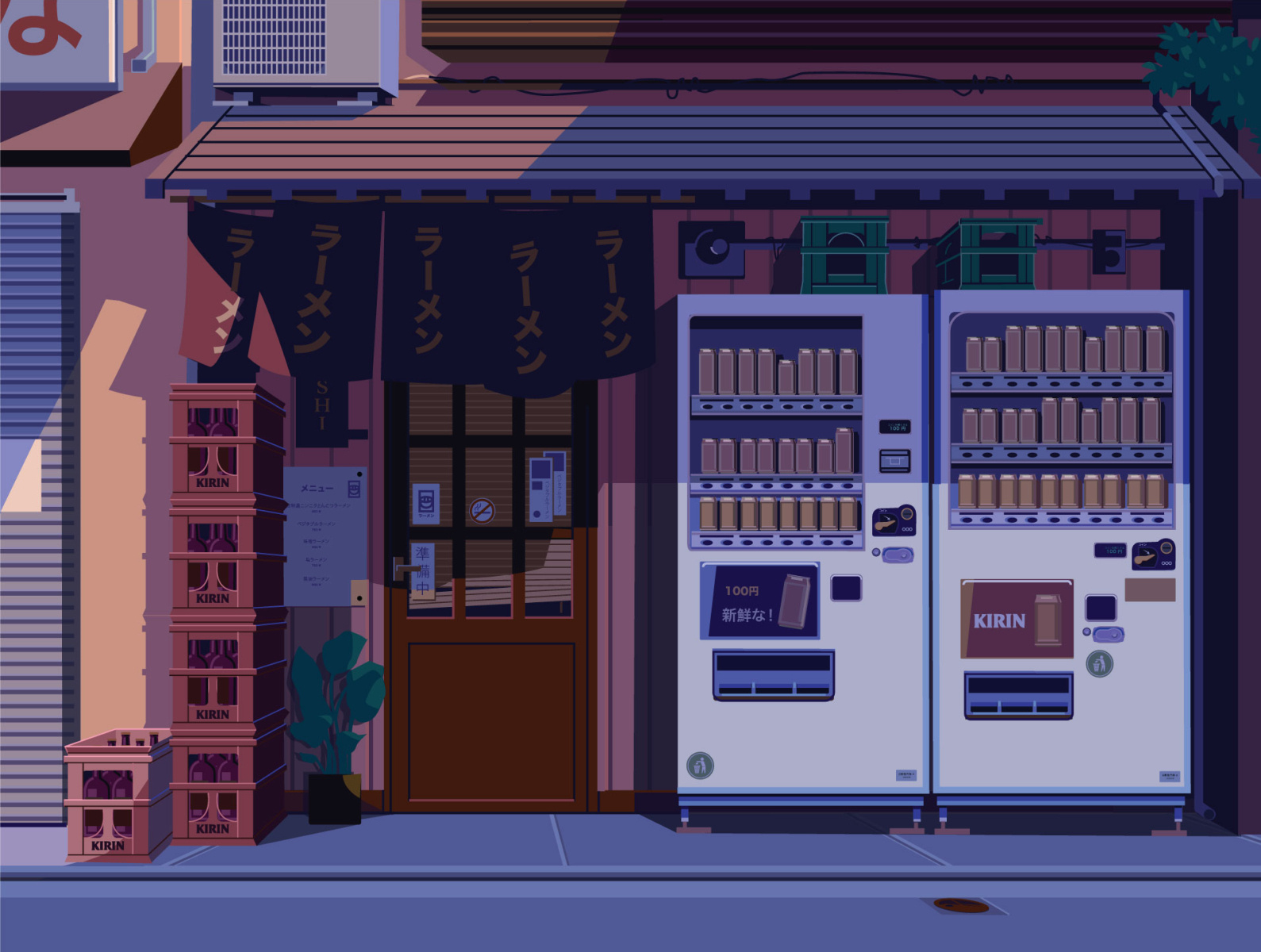 Urban Storefront - Detail by Posternaut on Dribbble