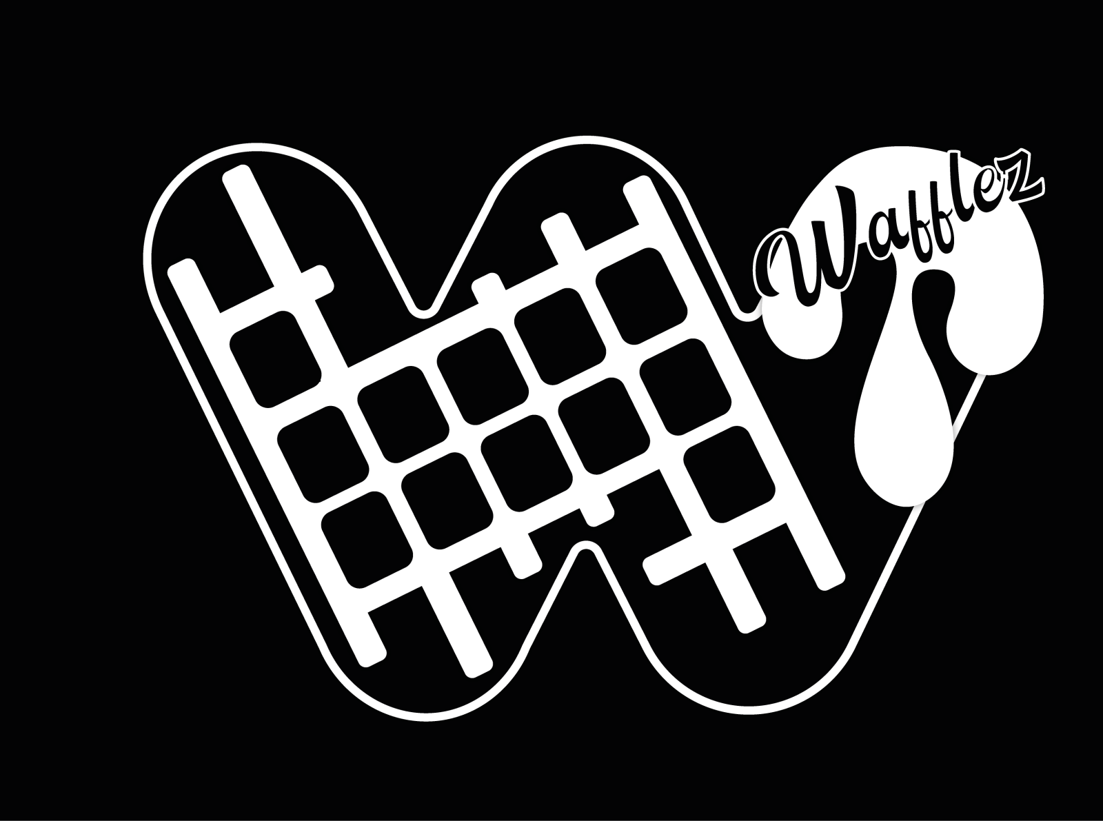 Logo Wafflez by Stefany Delgado on Dribbble