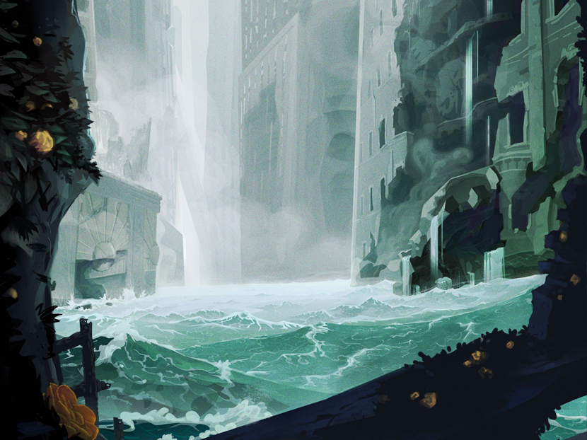 The Sunken City by Christopher Vear on Dribbble