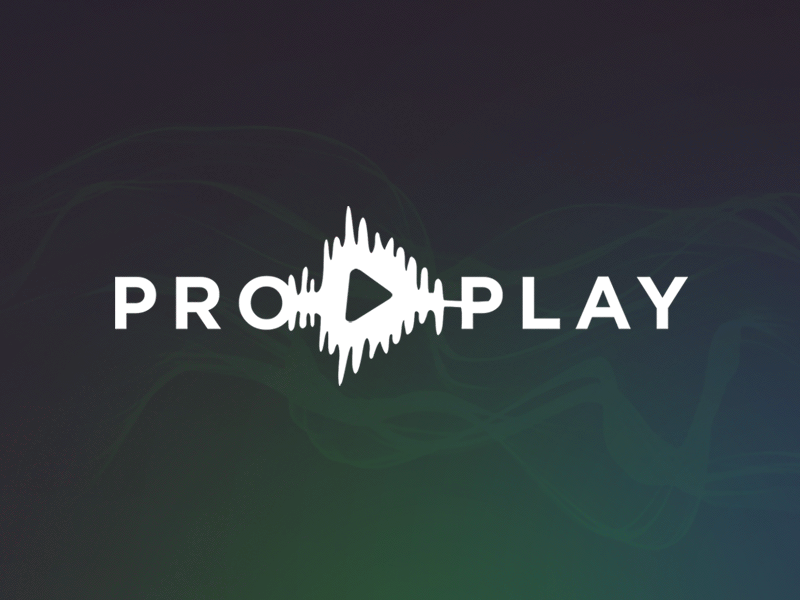 ProPlay logo by Maria Orlova 🇺🇦 on Dribbble