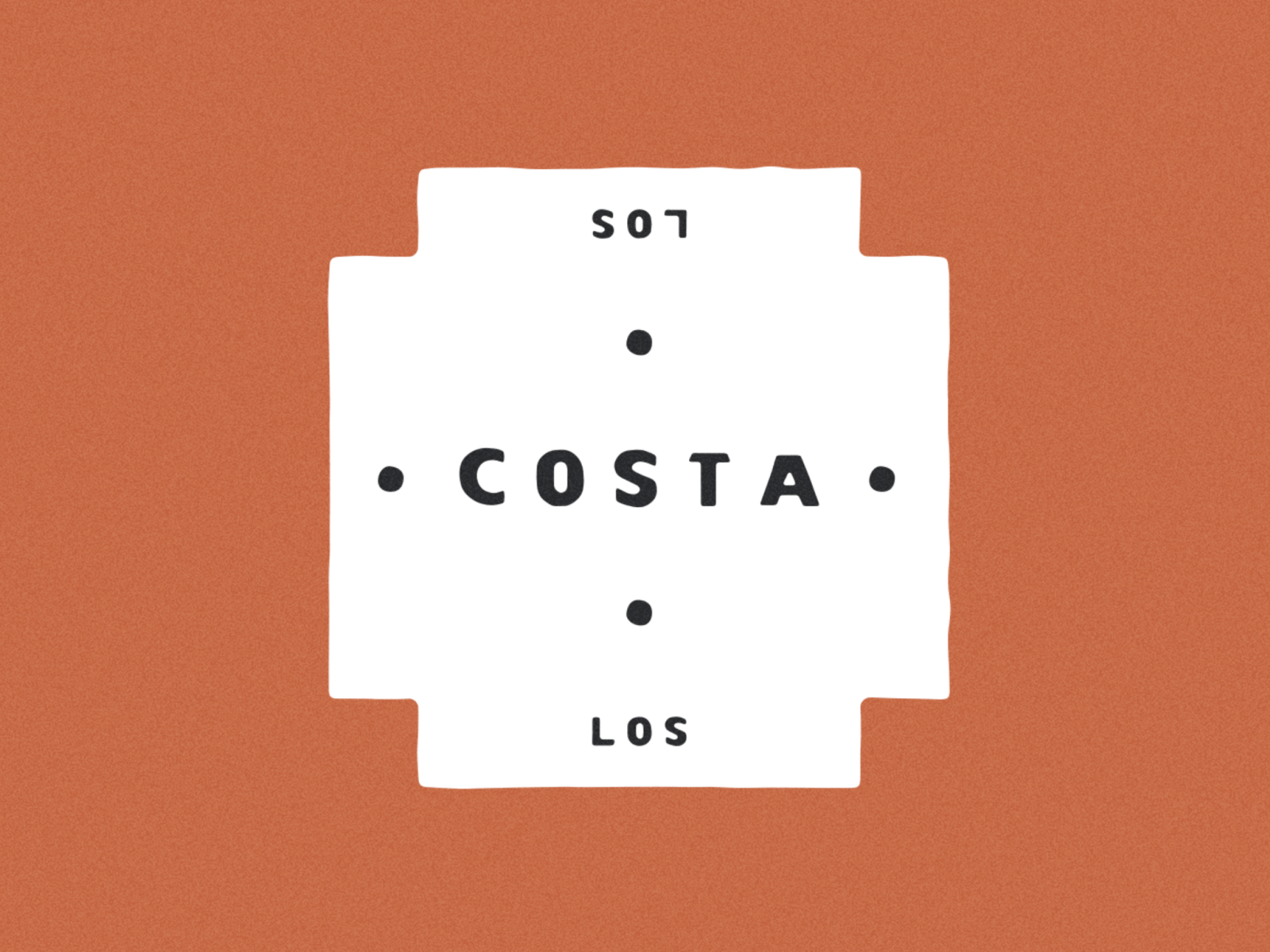 Los Costa Logo & Type Design by James Coffman on Dribbble