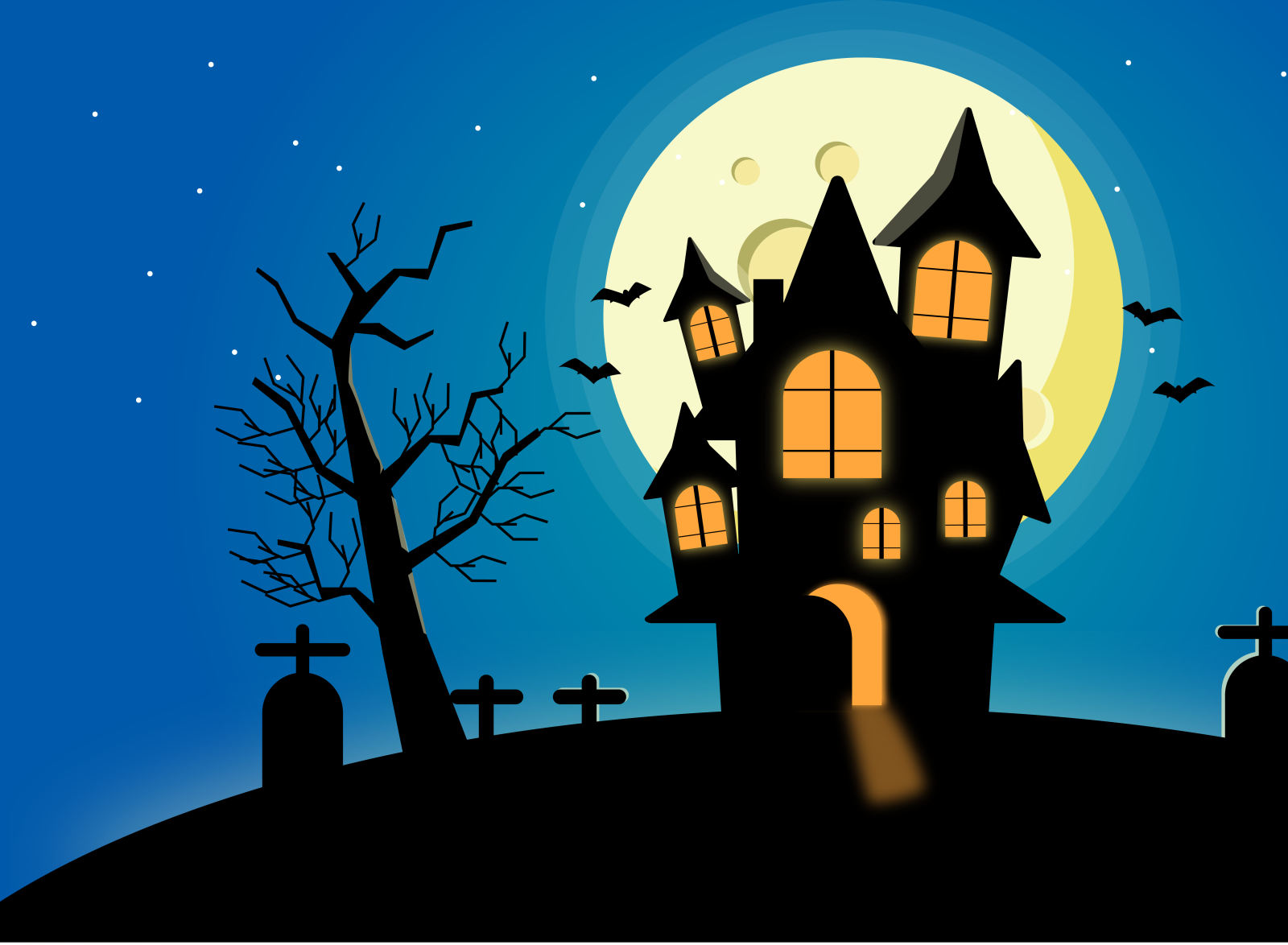 Horror house by sujan rai on Dribbble