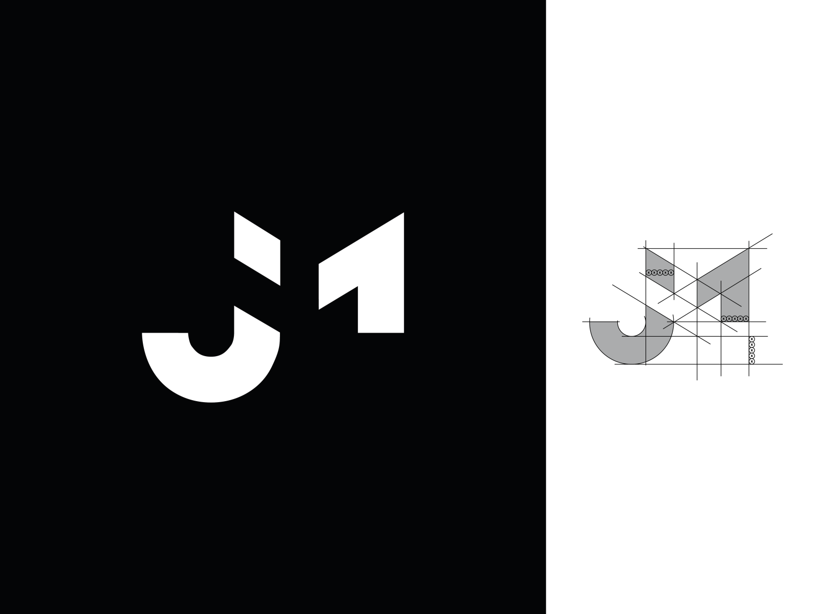 JM monogram by Mateusz Jaworski on Dribbble