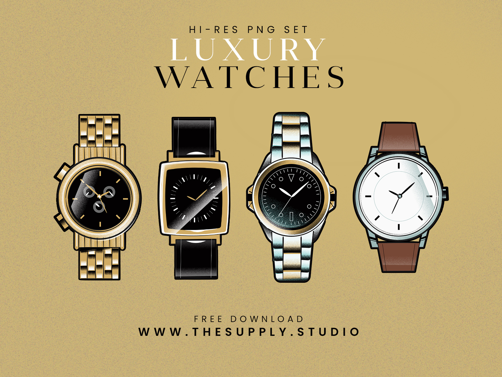 Download Freebies Watch by 𝕮𝖊́𝖘𝖆𝖗 𝕱𝖊𝖗𝖓𝖆𝖓𝖉𝖔 on Dribbble