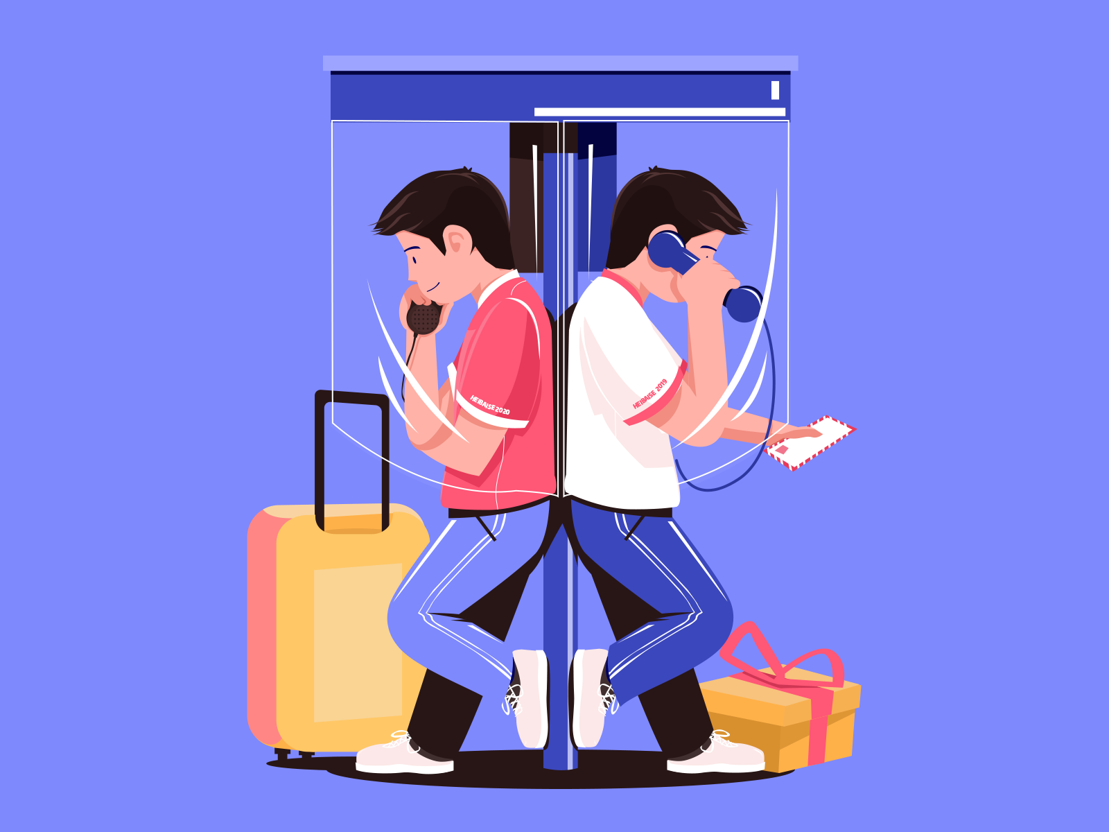 Say goodbye to your past self by zhaojiandu007 on Dribbble