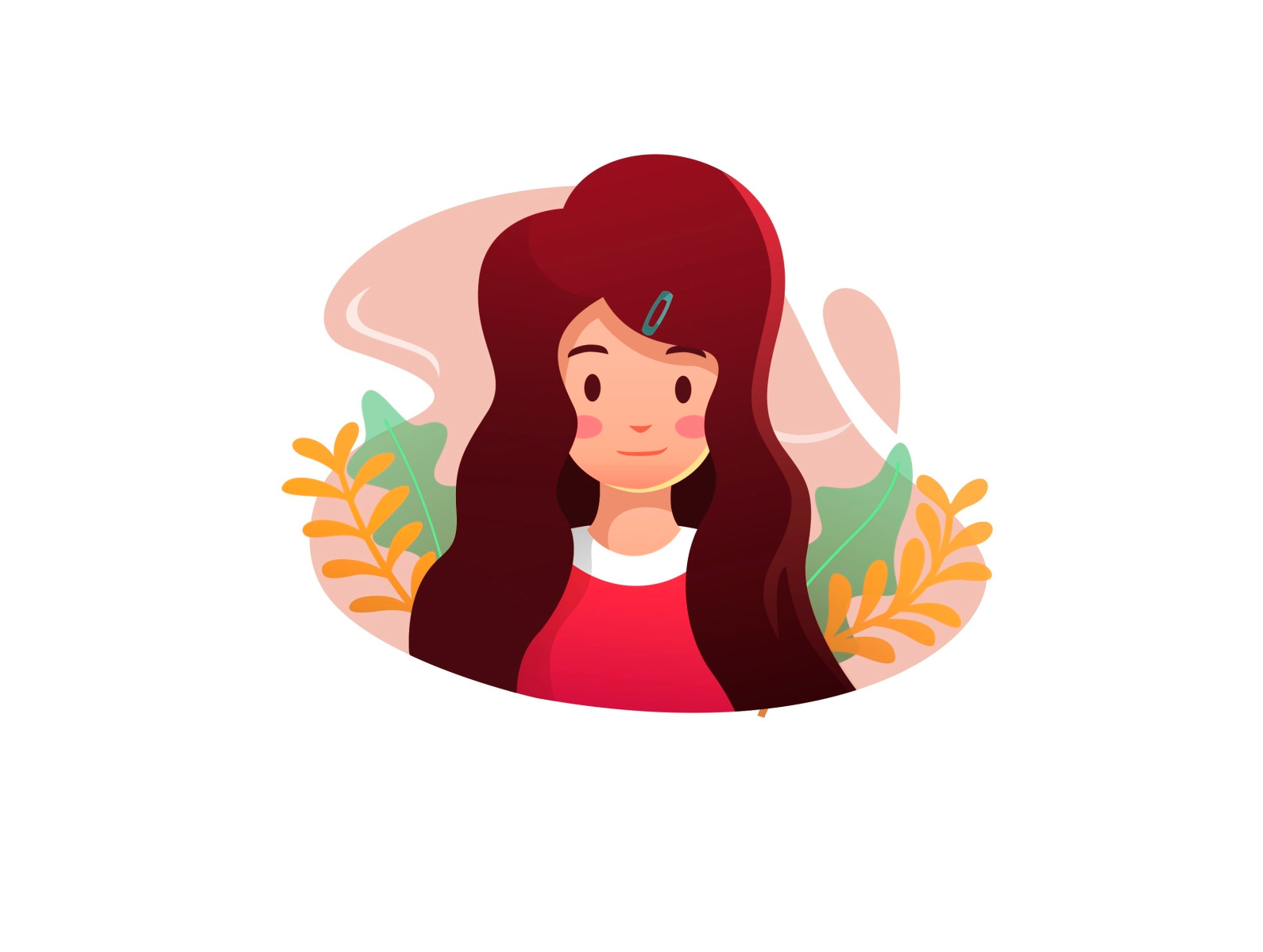 Pinky Girl by Bayu Angga K on Dribbble