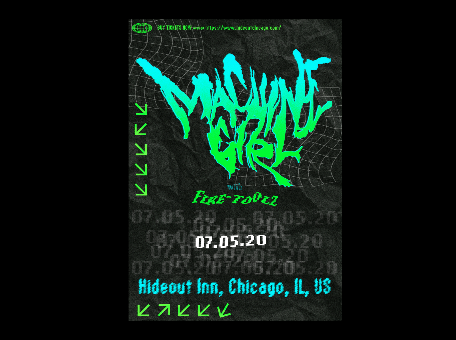 Machine Girl Poster by Alexandra Soromenho on Dribbble