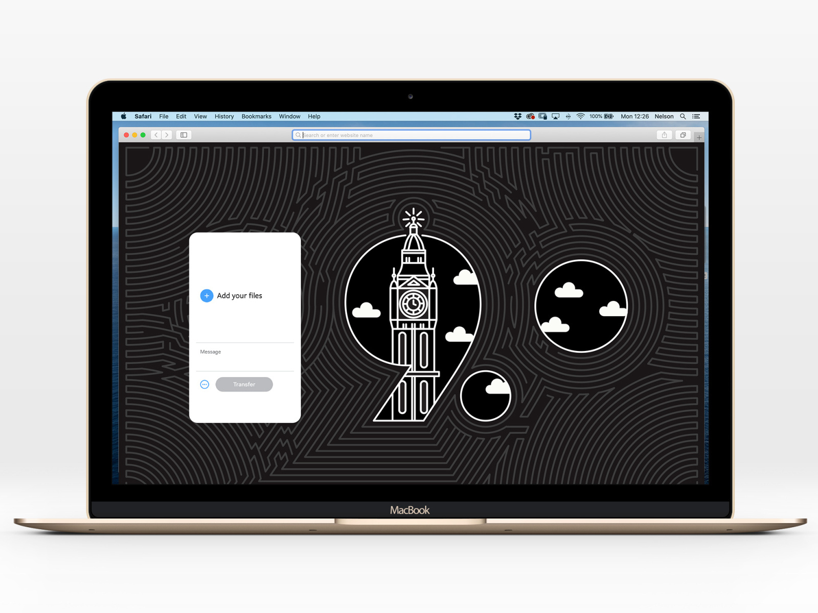 WeTransfer Background by Nelson Velayo on Dribbble
