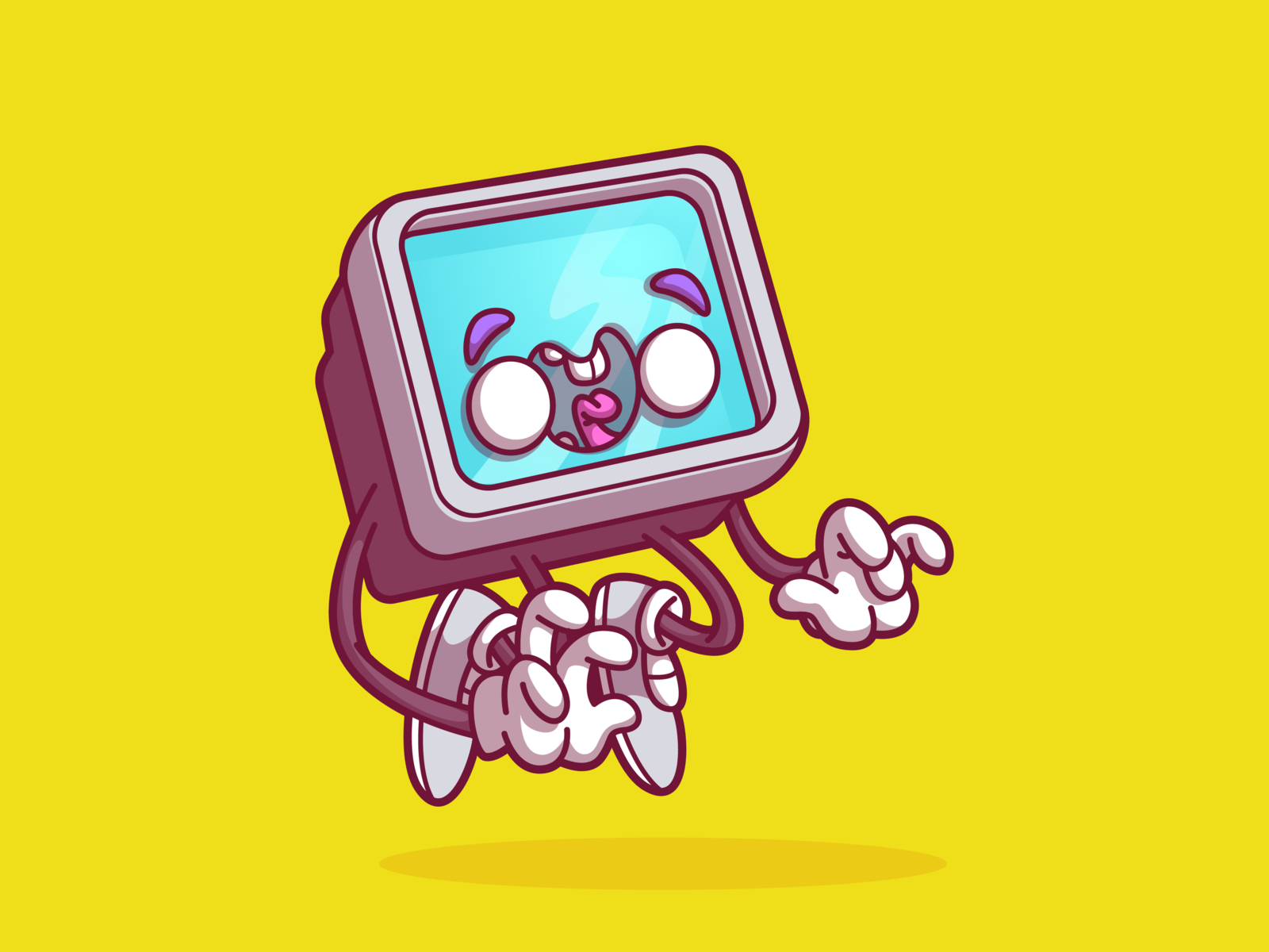 Ok computer by Thunder Rockets on Dribbble