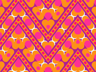 Pattern_retro by Cecilia Erlich on Dribbble