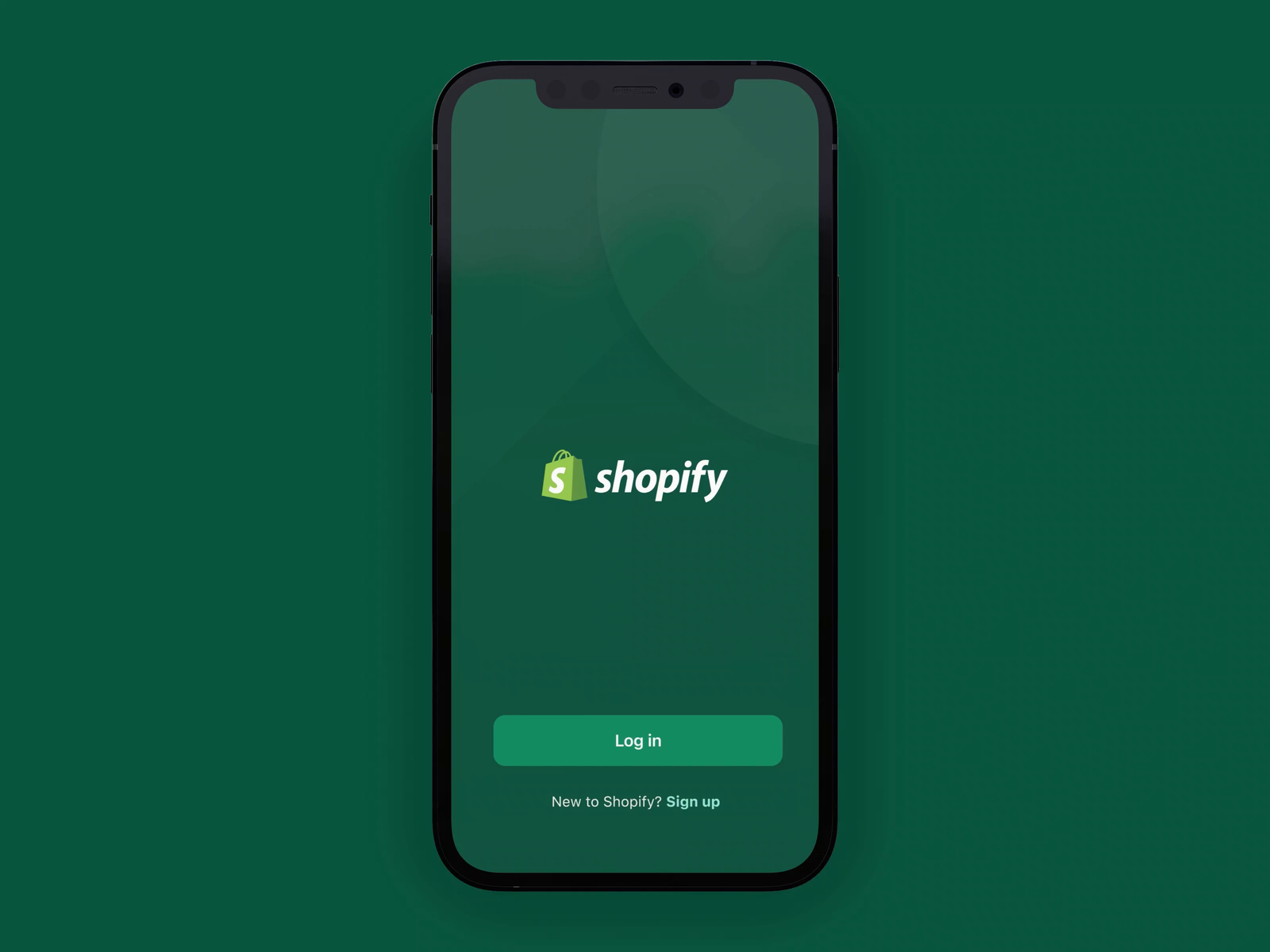 Shopify Mobile Welcome Screen by Bill Chung on Dribbble