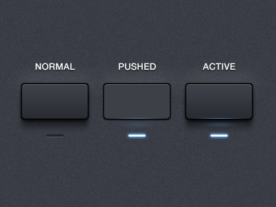 Button States by Daniil Vnoutchkov on Dribbble