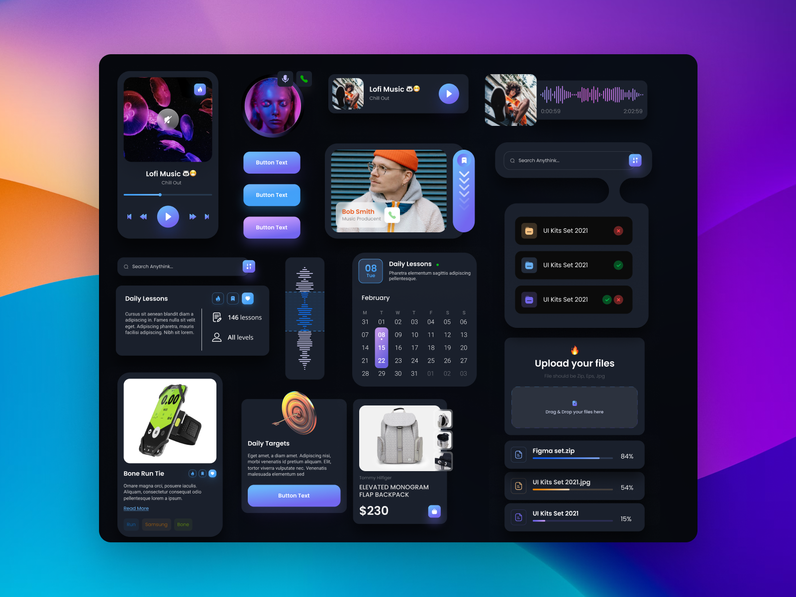 UI_Kit by Paweł Kowalski 👾 on Dribbble