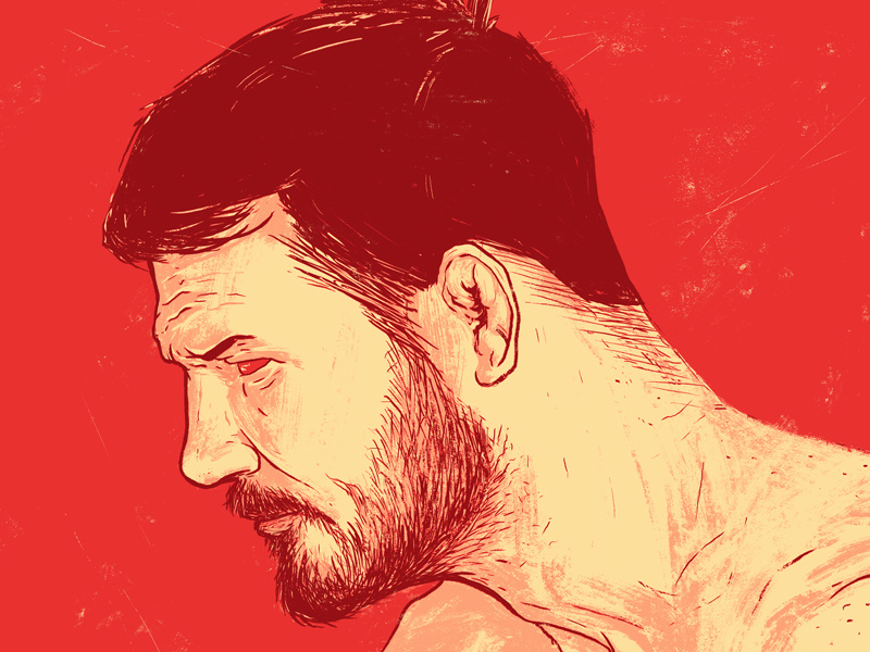 Bisping by Mitch Gee on Dribbble