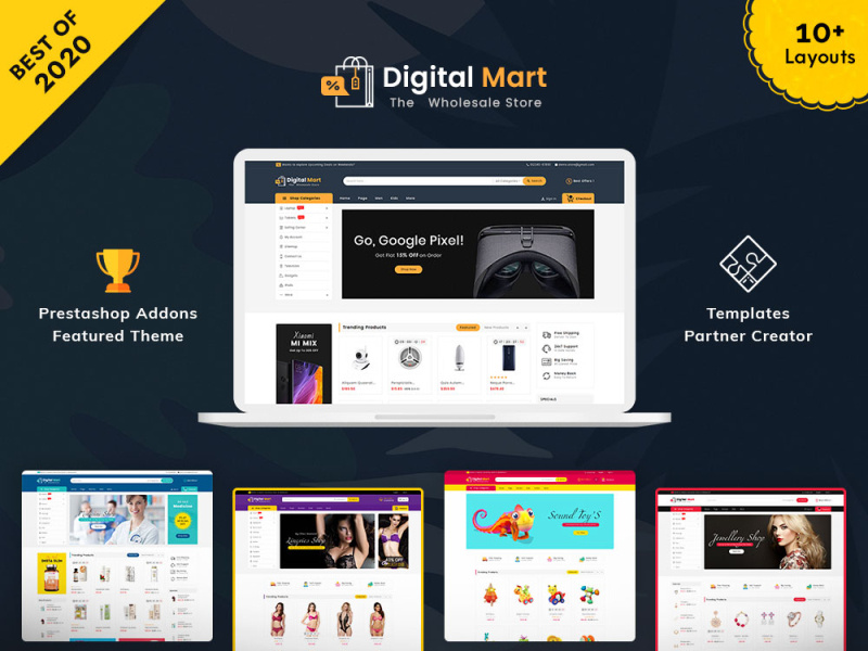 Digital Mart – Multi-purpose Mega Store – eCommerce Responsive by ...
