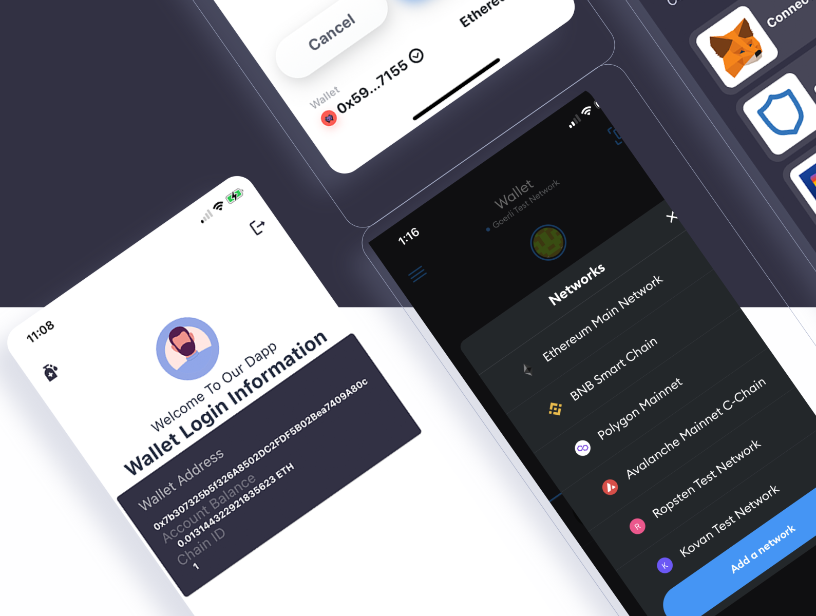 MultiWallets -Crypto Flutter Multi Wallet System Addons by bahaa taha on Dribbble