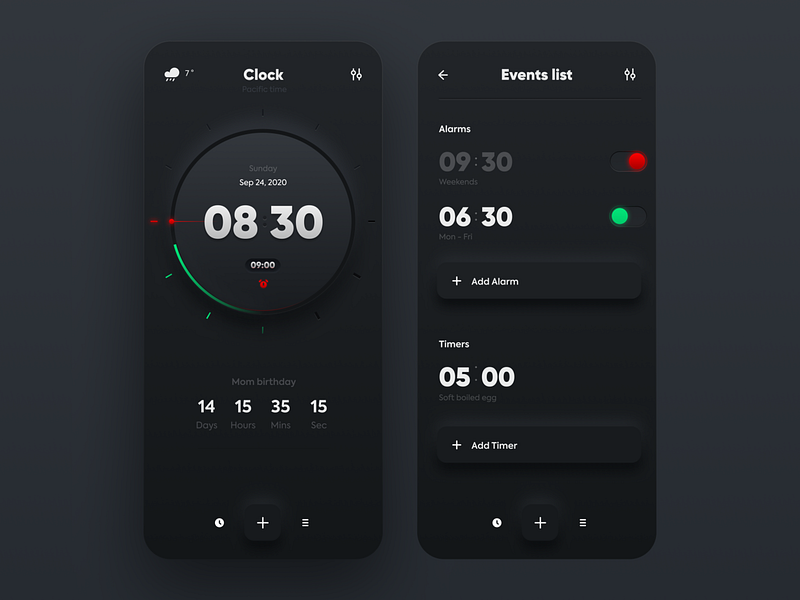 Browse thousands of Alarm images for design inspiration | Dribbble