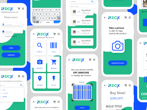 coupon app __ design concept by Mohsin Iqbal on Dribbble