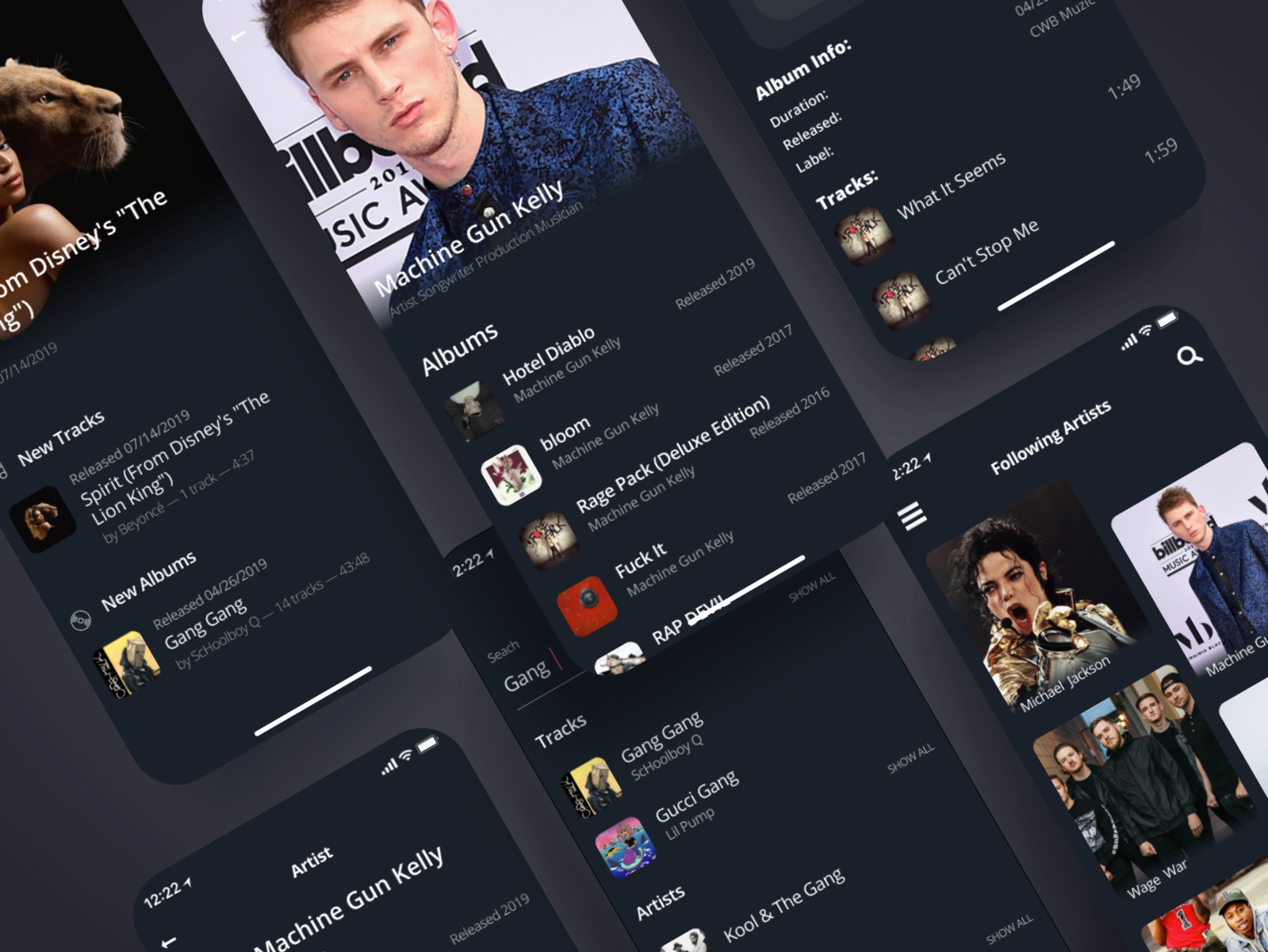 AudioConceirge. Mobile Design by Vasyl Kolodiychyk on Dribbble